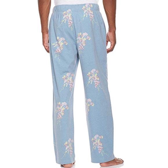 Boutique | Pants | Mens Soft Cotton Floral Jersey Lounge Sweatpants ...